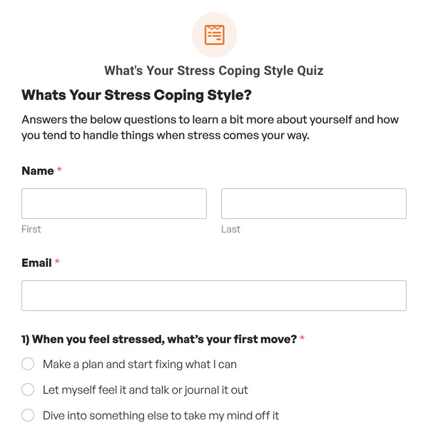 Customizable Food and Drink Trivia Quiz Template