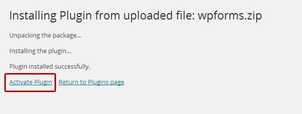 How To Install And Activate The Wpforms Plugin 0663
