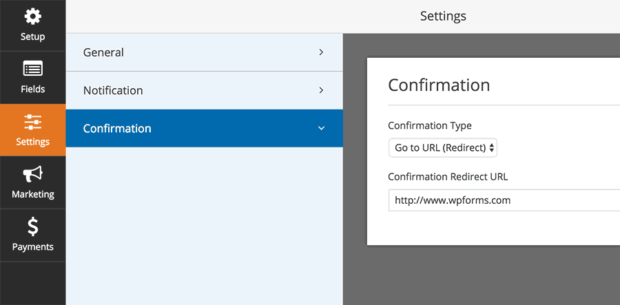 How to Set Up Form Confirmation in WPForms