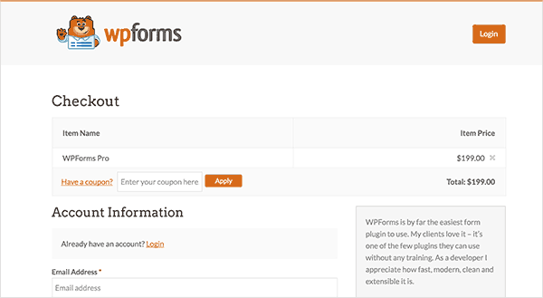 How to Upgrade from WPForms Lite to a Paid License