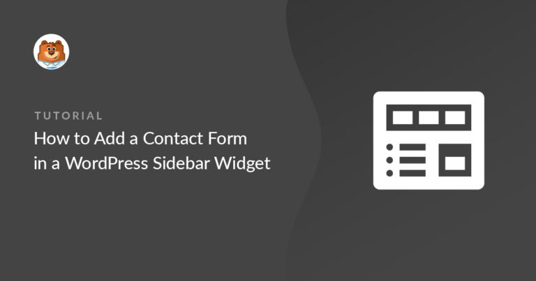 how-to-add-a-contact-form-in-a-wordpress-sidebar-widget-easily