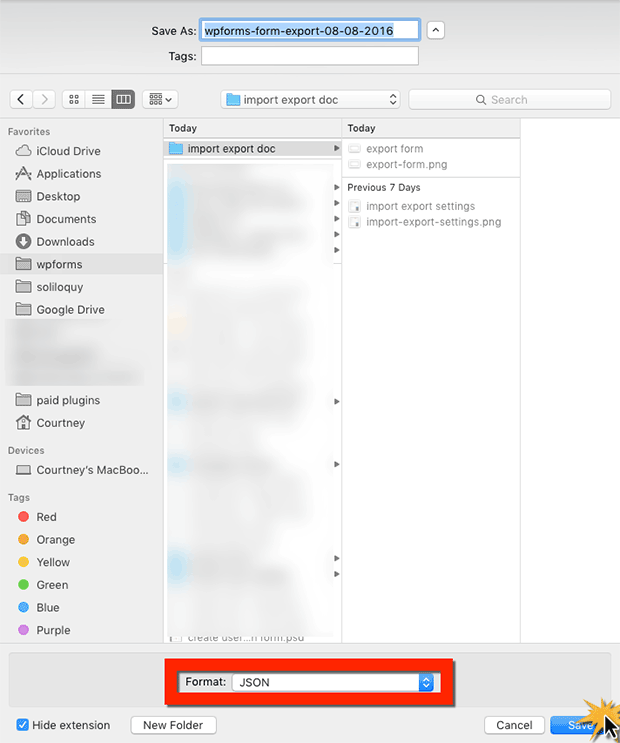 How to Export a Contact Form in WordPress - WPForms
