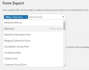 How to Export a Contact Form in WordPress - WPForms