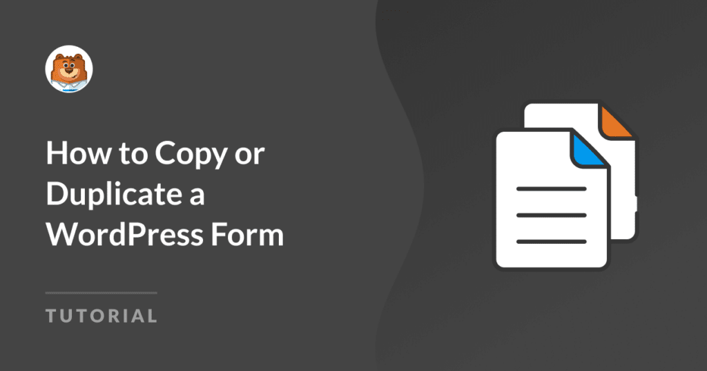 How to Copy or Duplicate a WordPress Form (In 1 Click!)