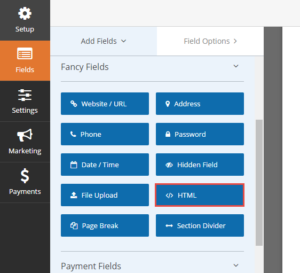 How to Add Custom HTML to Your WordPress Forms