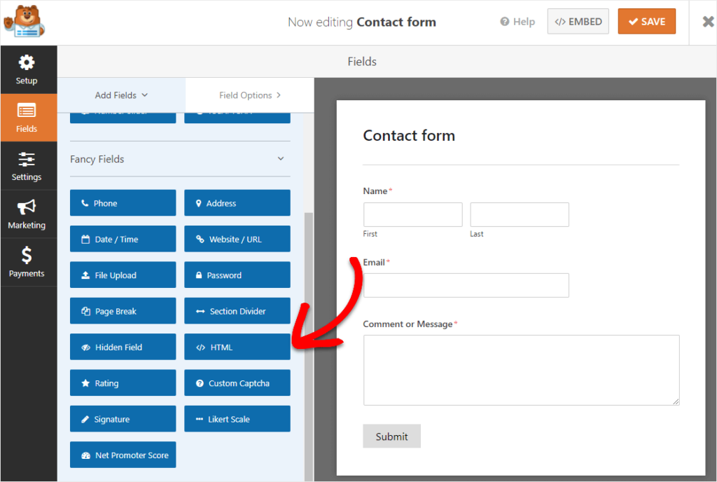 How to Add Custom HTML to Your WordPress Forms