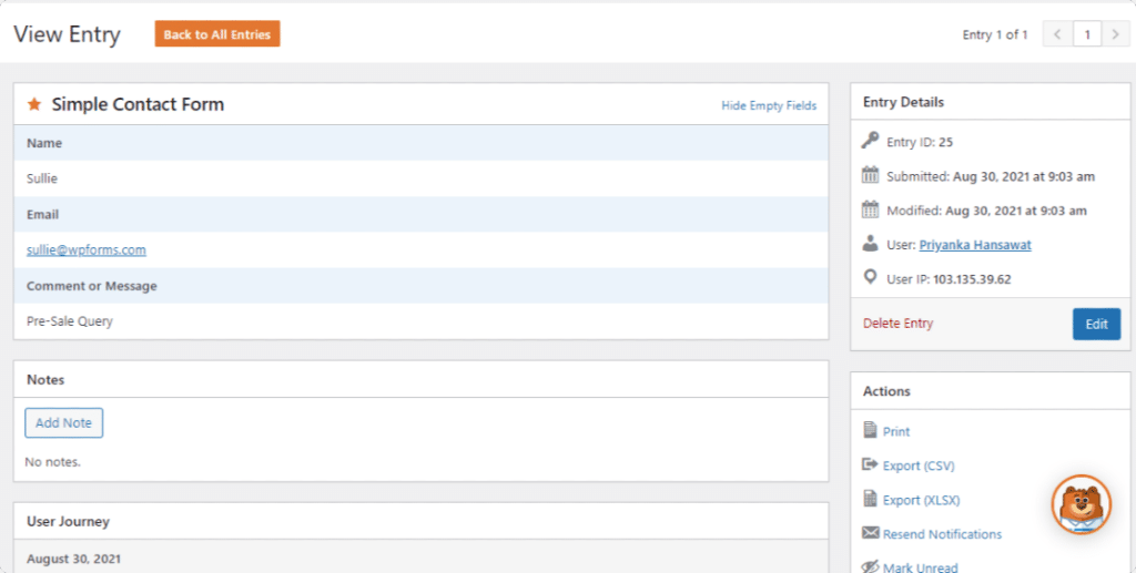 How to Save Your Form Data in WordPress Database