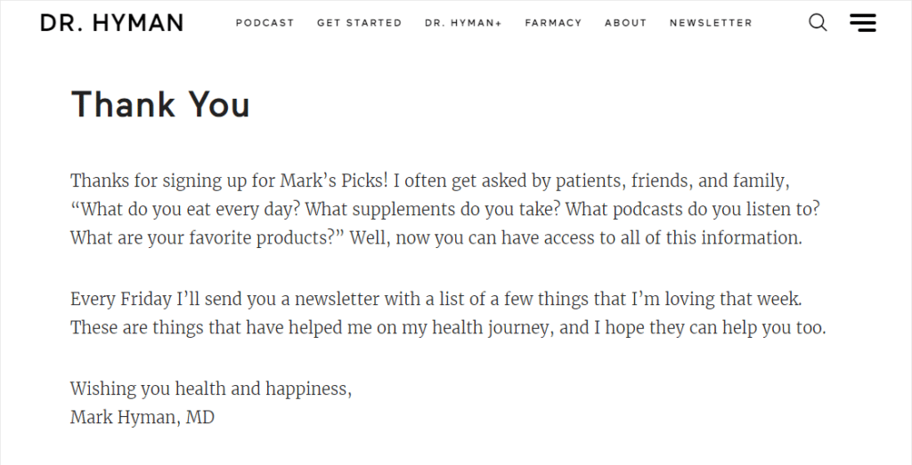 11 Creative Thank You Page Examples to Delight Visitors