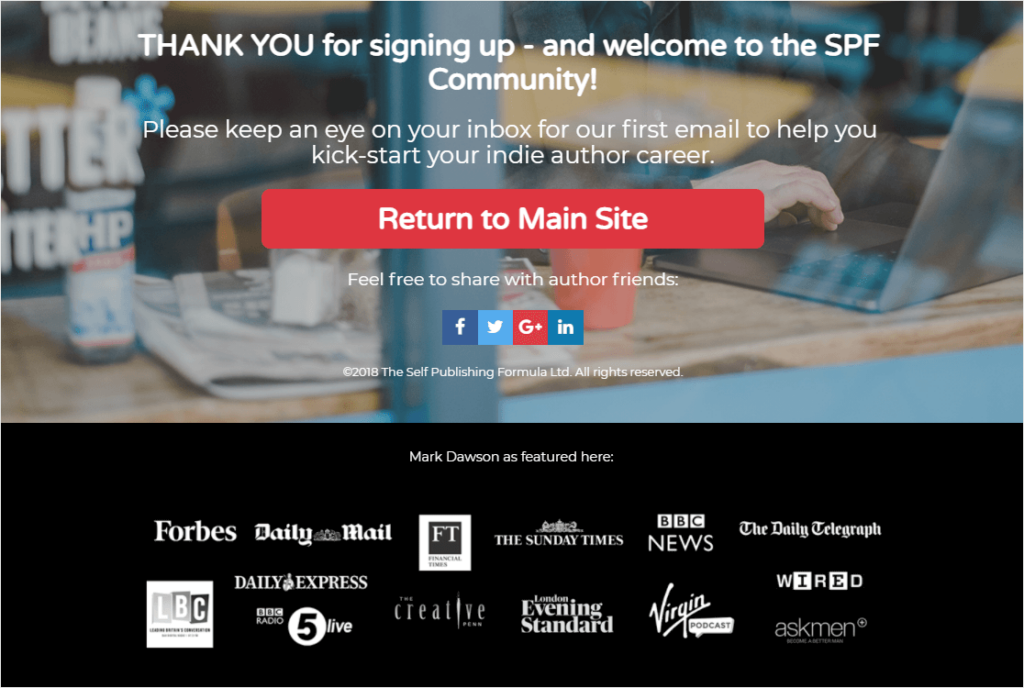 11 Creative Thank You Page Examples to Delight Visitors