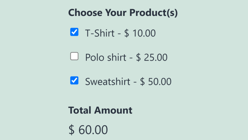 How to Change the Total Price Calculations With WPForms