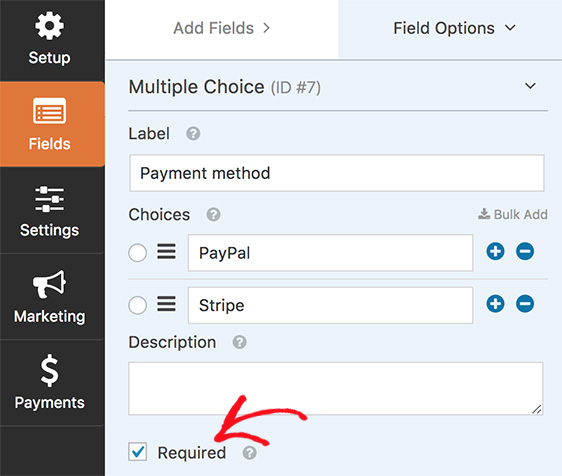 How to Allow Users to Choose a Payment Method on Your Form How to Allow Users to Choose a Payment Method on Your Form