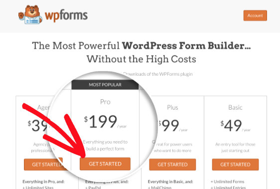 How to Upgrade from WPForms Lite to a Paid License