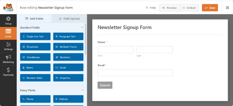 How to Create a Mailchimp Signup Form in WordPress