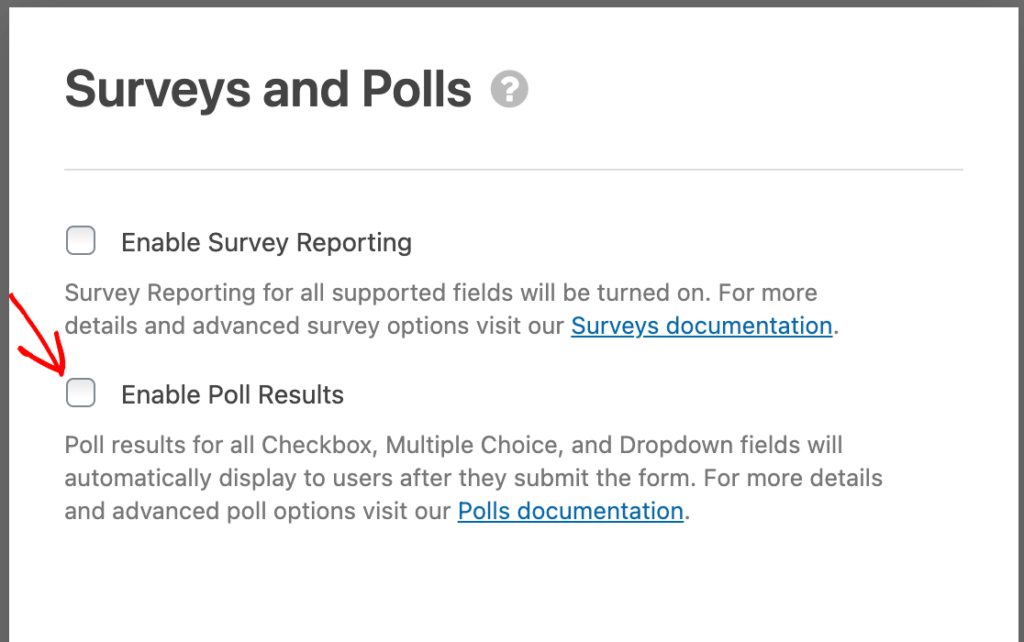 Surveys and Polls Addon - WPForms