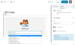 How to Create a WordPress User Registration Form