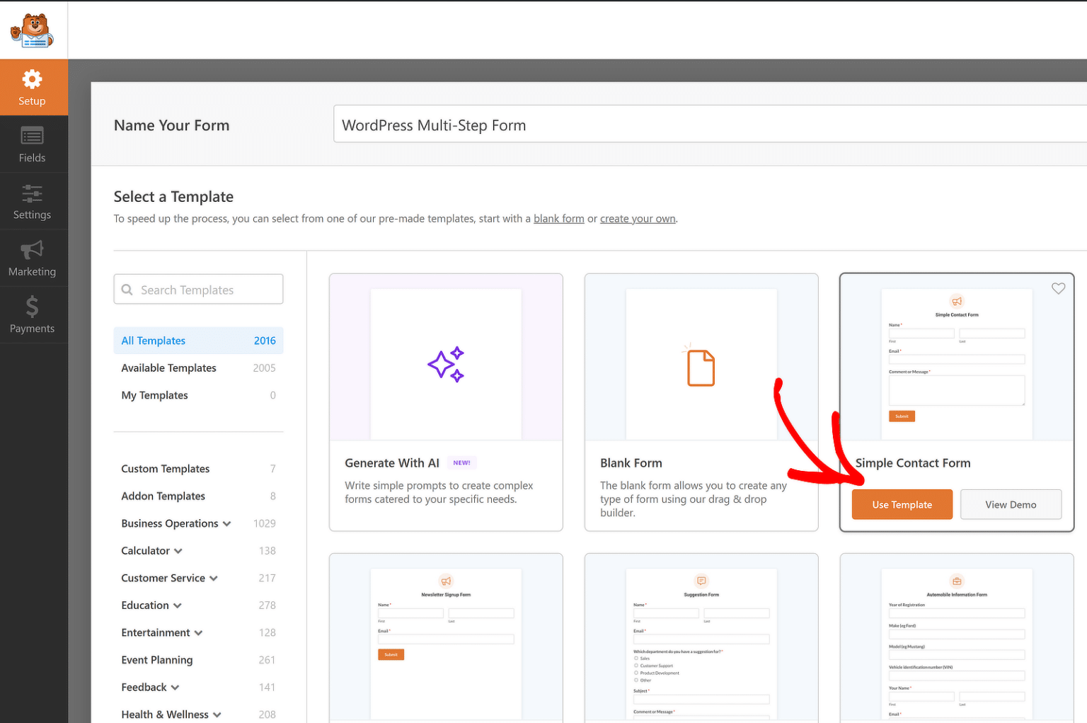 How to Create a Multi Step Form in WordPress (Without Code)