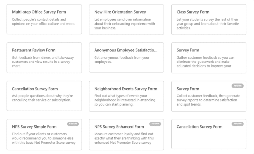 How to Create a Survey Form in WordPress [Templates Included]