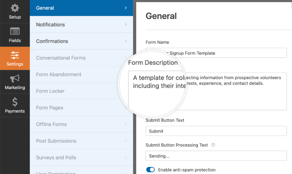 How to Create a Custom Form Template