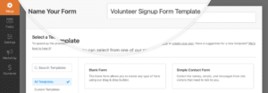 How to Create a Custom Form Template