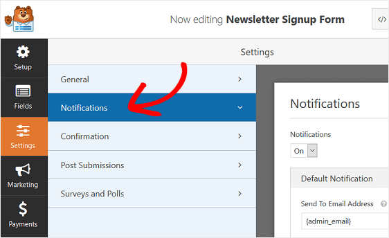How to Send a PDF Attachment in a Form Notification Email