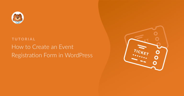 How To Create An Online Event Registration Form Template How To Create An Online Event Registration Form Template