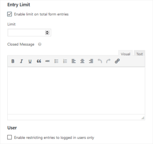How to Limit the Number of WPForms Form Entries