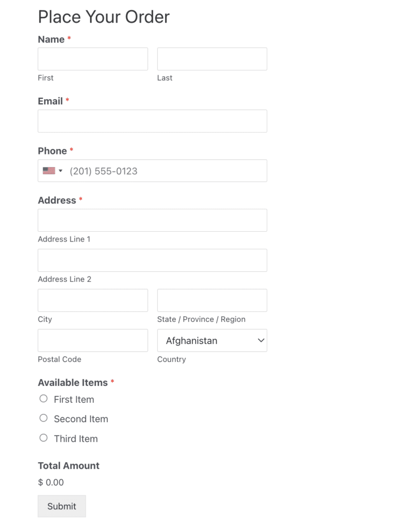 How to Automatically Send a WordPress Order Form Email Receipt