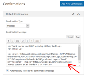 How to Include an Add to Calendar Option to Your WordPress Forms