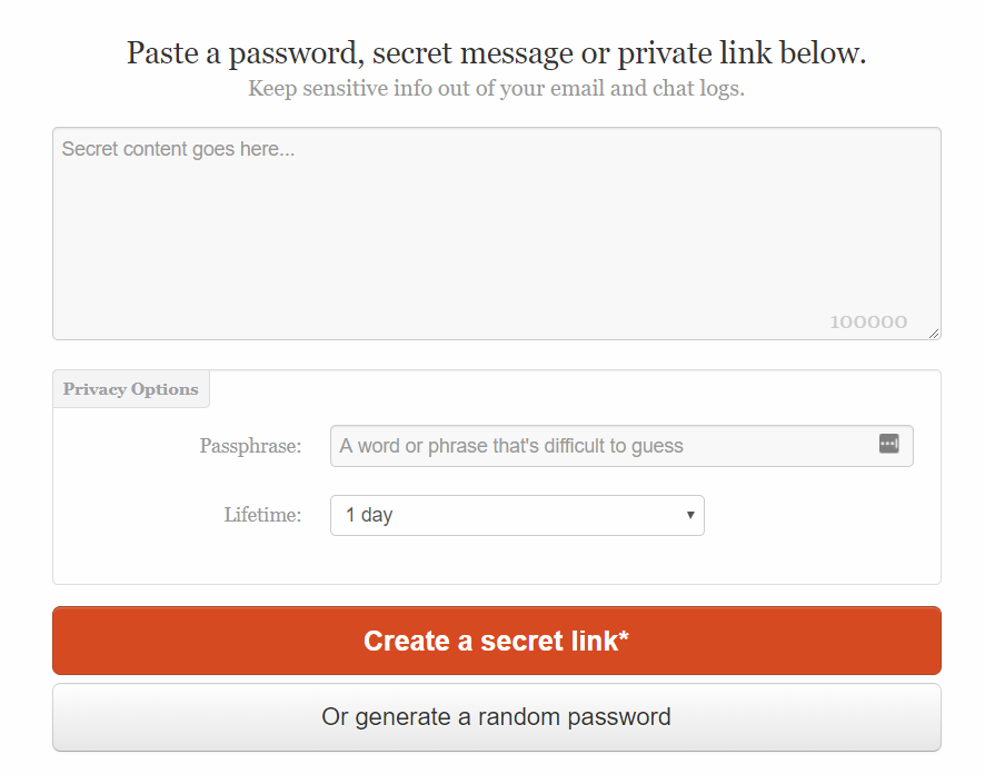 How to Privately Share Credentials with Support