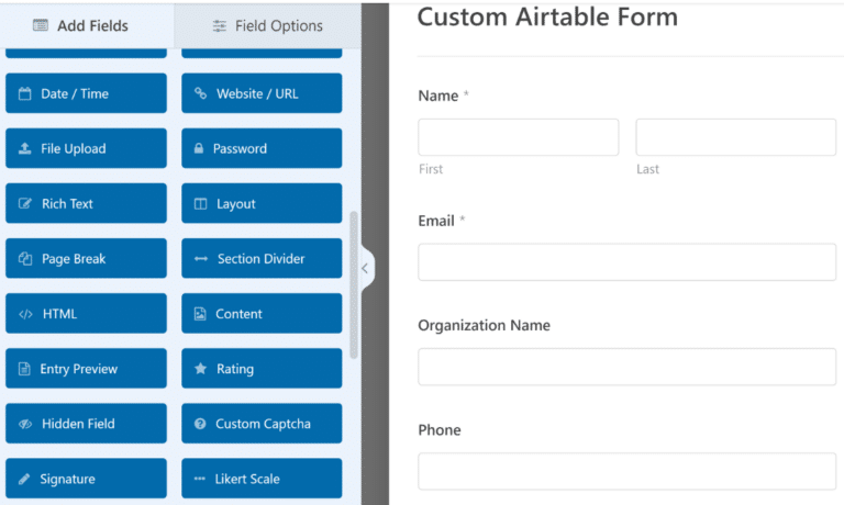 How to Create a Custom Airtable Form for WordPress