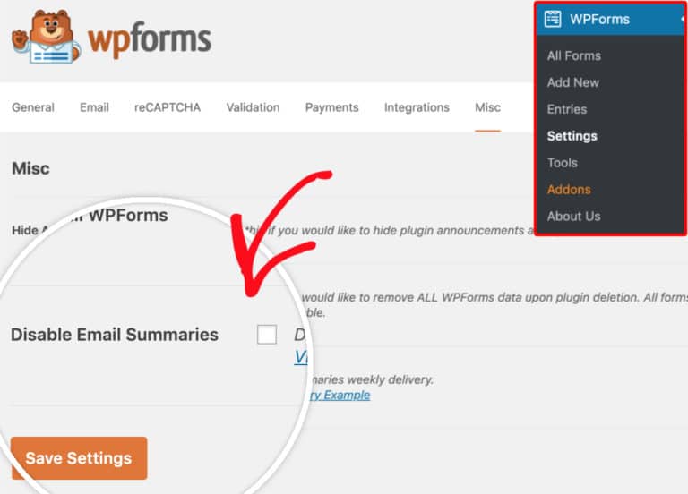 How to Use Email Summaries (weekly form reports)