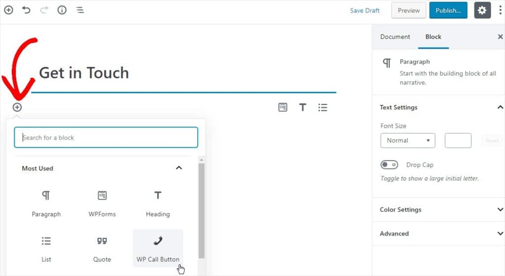 How To Create A Click To Call Now Button In Wordpress 1182