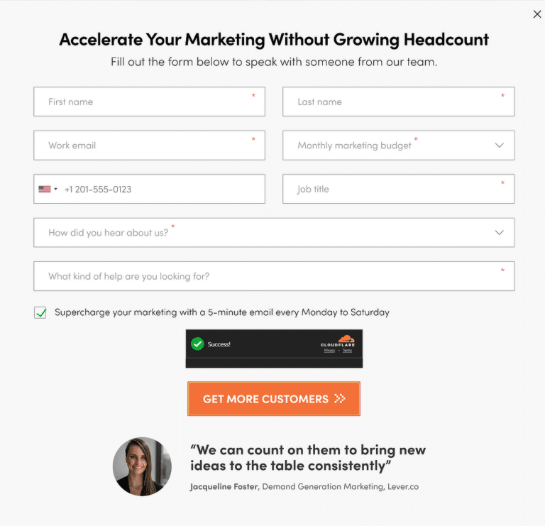 25 Lead Generation Form Examples (That Convert Like Crazy)