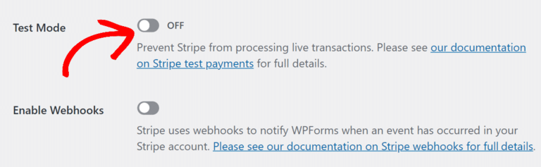 Testing Stripe Payments