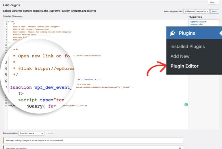 How To Add Custom Php Or Javascript For Wpforms