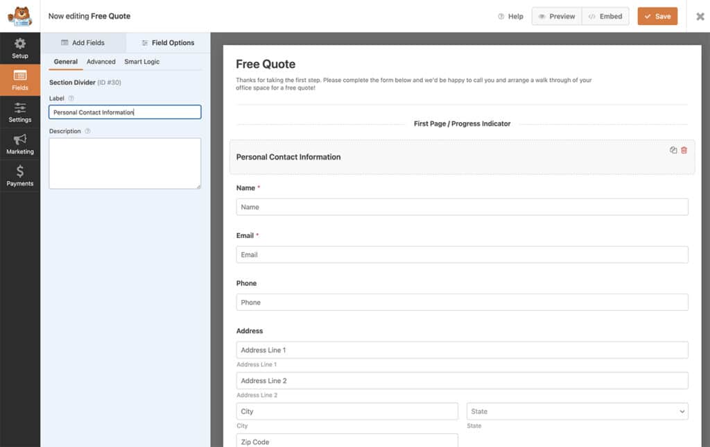 Include Page Break Section Divider And Html In Emails 6241