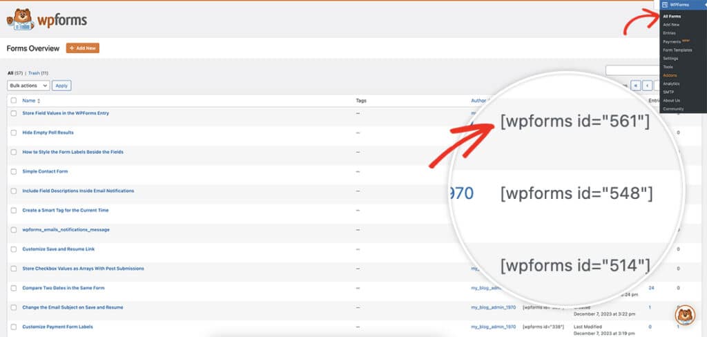 How to Locate Form ID and Field ID