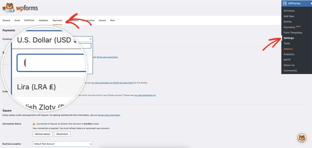 How to Create a New Currency Symbol for WPForms