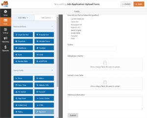 How to Create a Job Application Form in WordPress [Template]