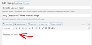 How to Easily Create a WordPress Popup Form for Free