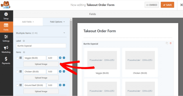 How to Create a Restaurant Online Order Form with WordPress