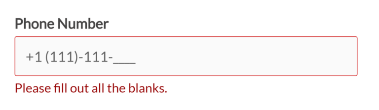 How To Use Custom Input Masks In Wpforms