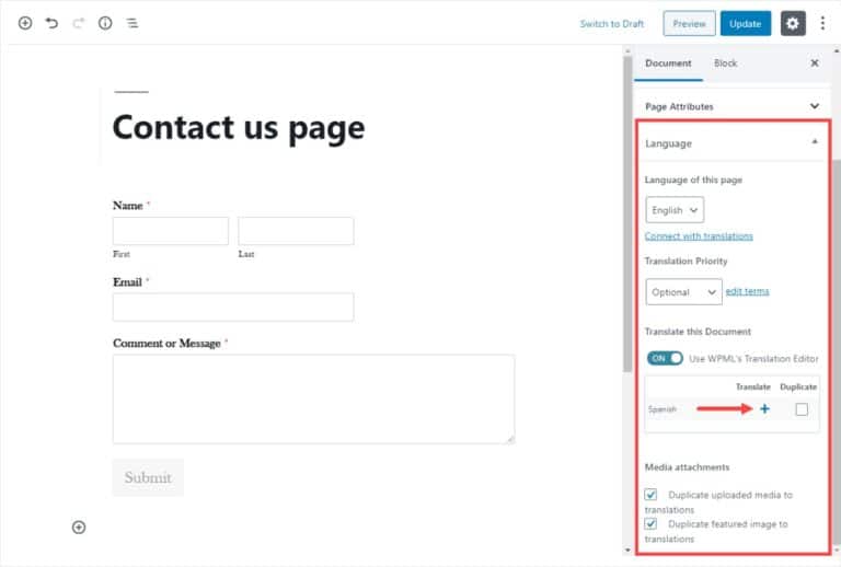 WPForms + WPML: Multilingual Site and Form Translation