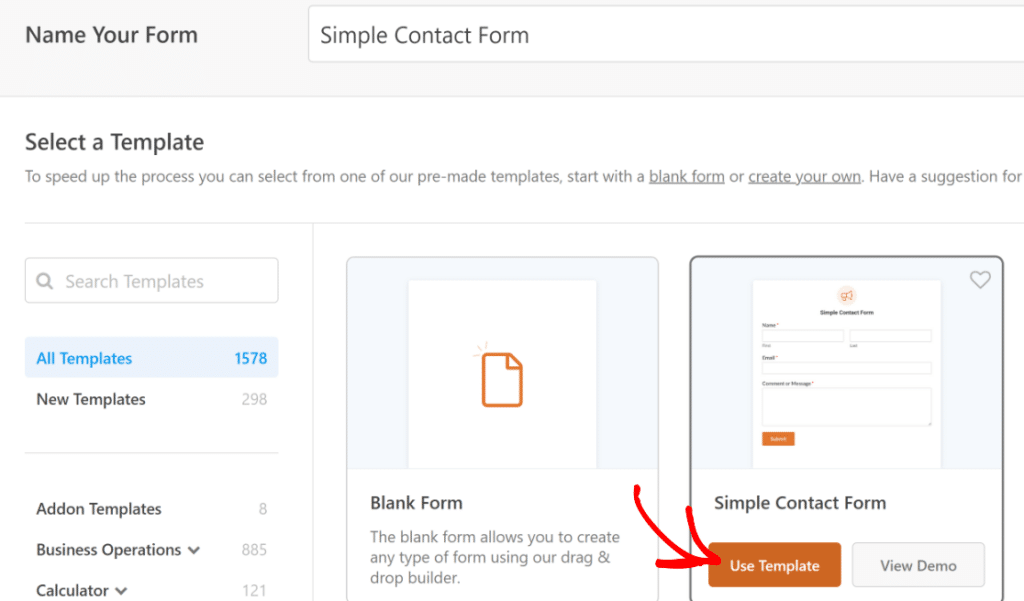 How to Create a Conversational Contact Form in WordPress