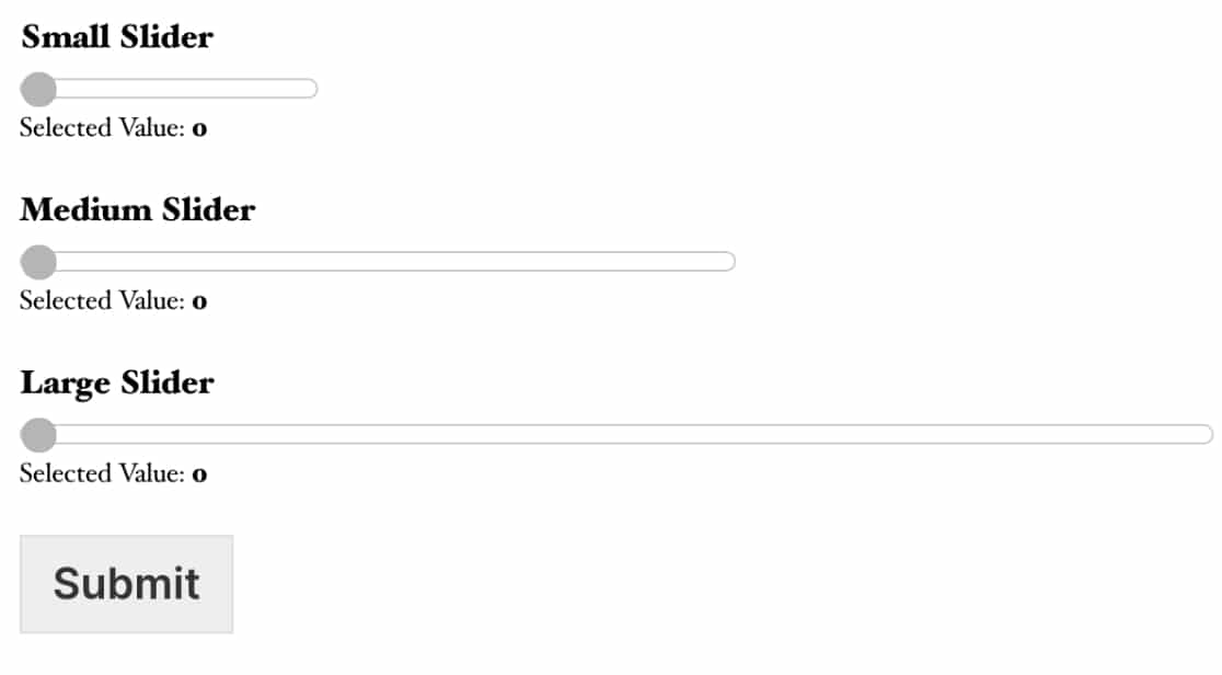 How to Add a Number Slider Field to WPForms