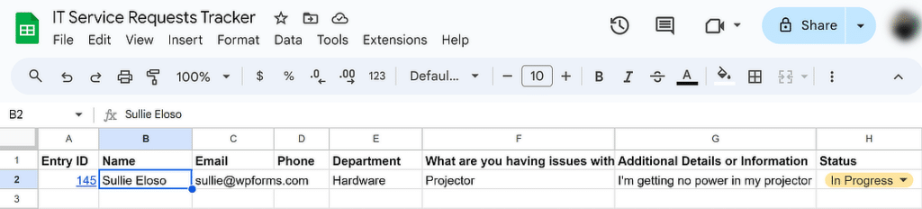 How to Create an Online IT Service Request Form in WordPress
