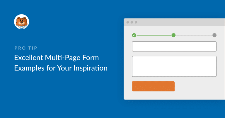5 Excellent Multi-Page Form Examples for Your Inspiration