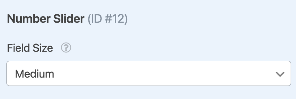 How to Add a Number Slider Field to WPForms