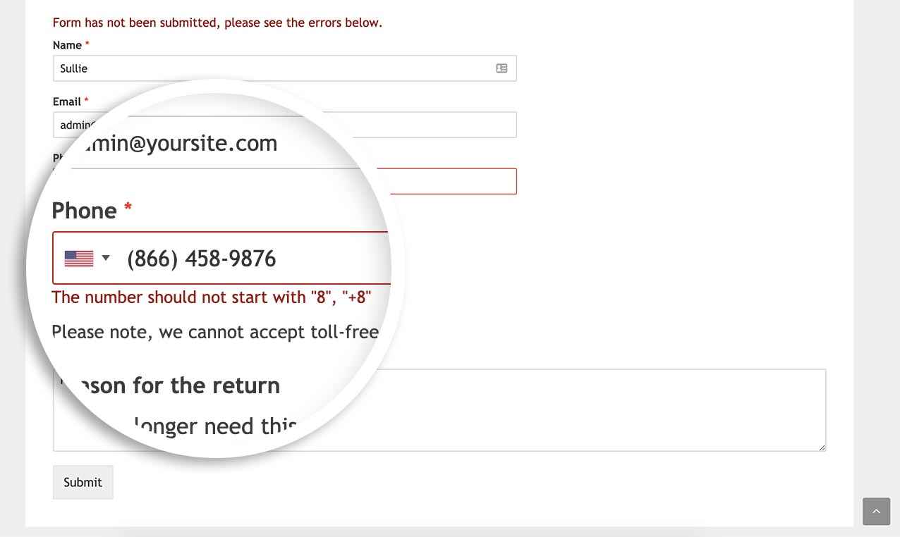 How To Provide Additional Phone Field Validation In WPForms