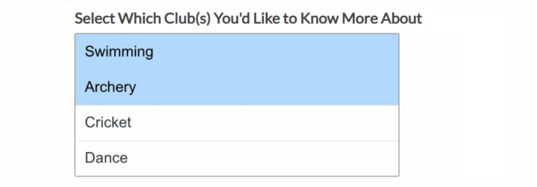 How to Allow Multiple Selections for a Dropdown Field in WPForms